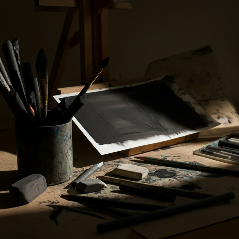 Elevate Your Charcoal Art : A Beginner's Guide - Paintersdiary