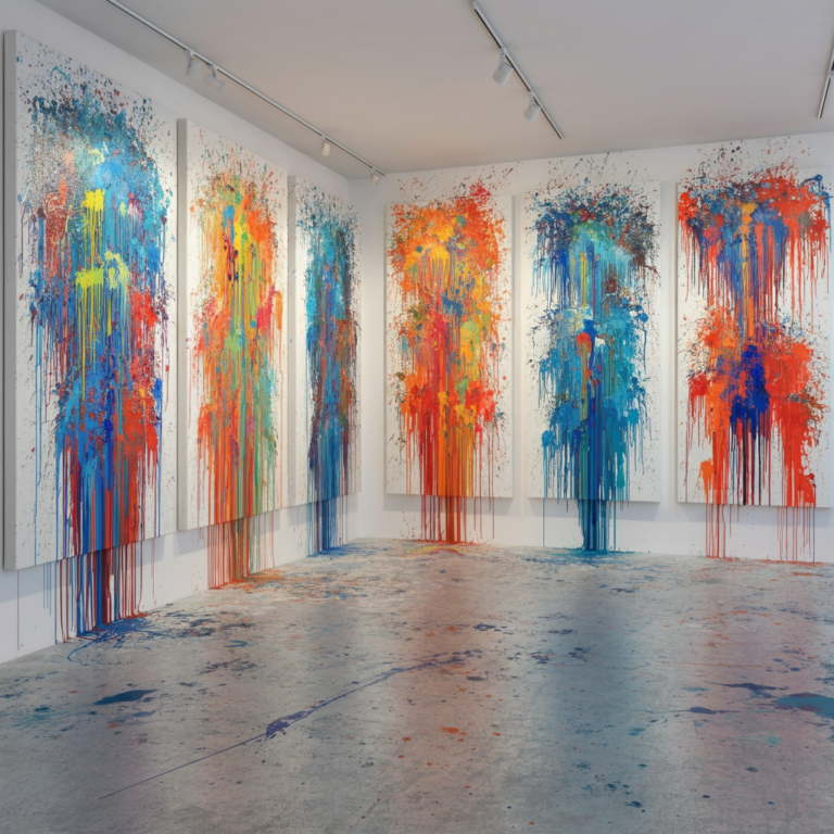 Unleash Your Creativity with the Drip Art Technique - Paintersdiary