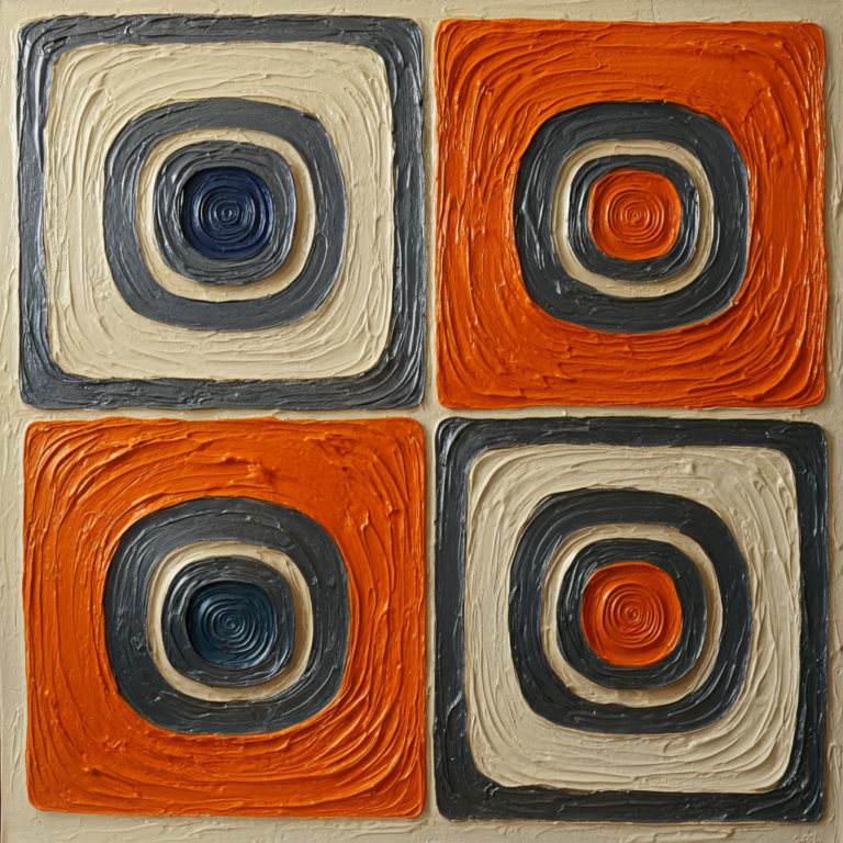 Squares with Concentric Circles: Exploring the Vision of an Abstract ...