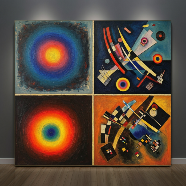 Squares with Concentric Circles: Exploring the Vision of an Abstract ...