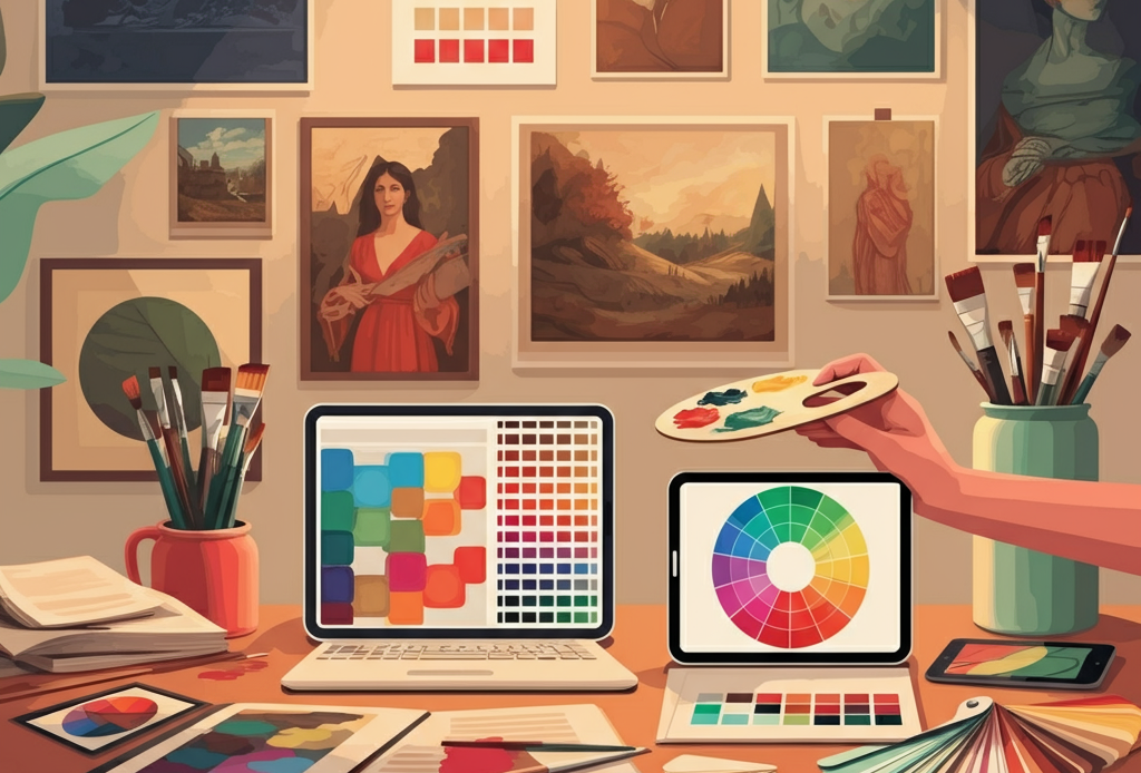 Mixing Magic: How to Create Unique Color Palettes for Your Artwork ...